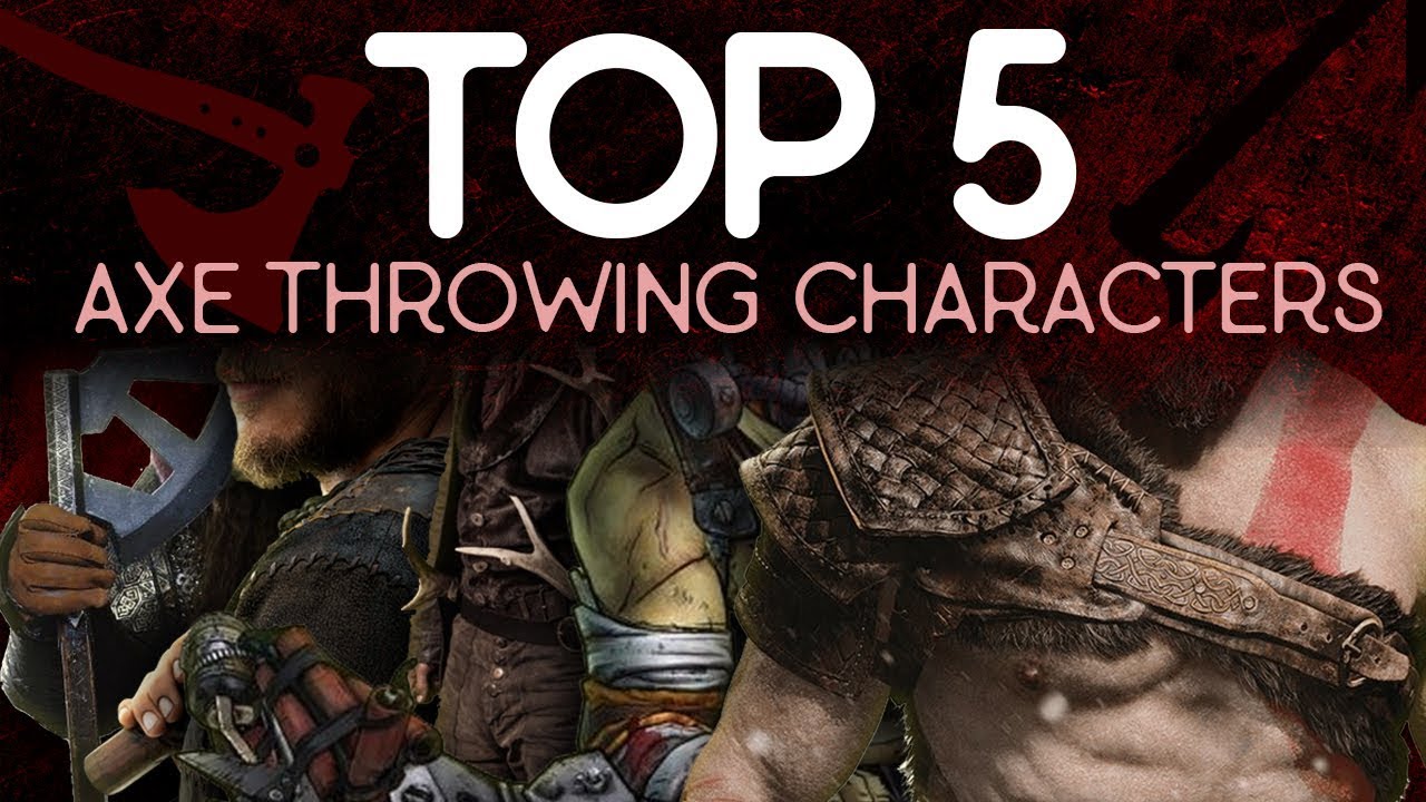 Top 5 Axe Throwing Characters - YouTube