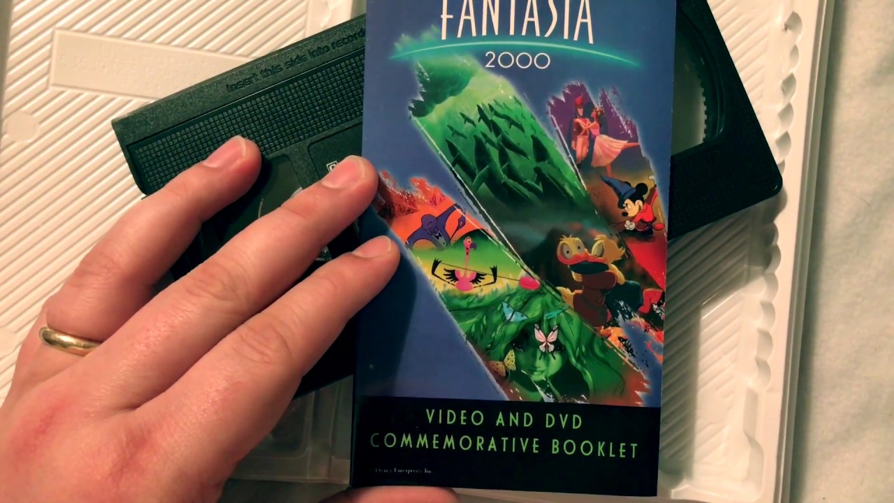UNBOXING: New 1999 Disney's Fantasia 2000 VHS Unboxing - YouTube