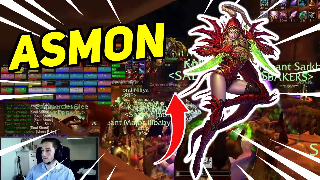 Daily World Of Warcraft Moments: ASMON THE GOAT - YouTube