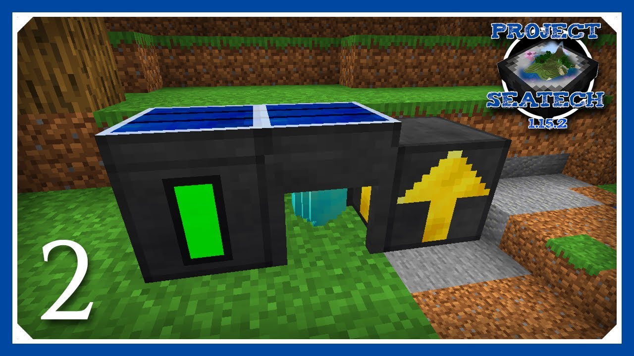 Project SeaTech Modpack | Project E Transmutation Table & Quarry! | E02 ...