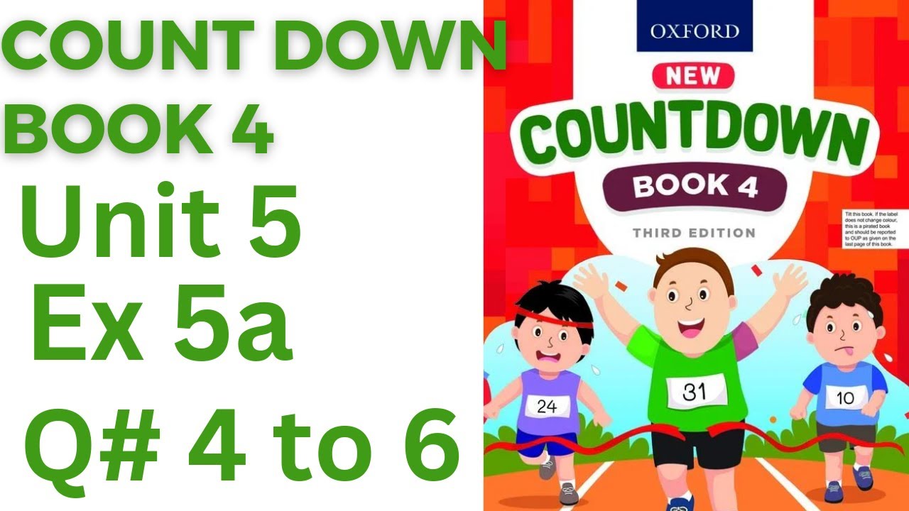 Oxford countdown book class 4 Unit 5 measurements Ex 5a Q# 4,5, 6 ...