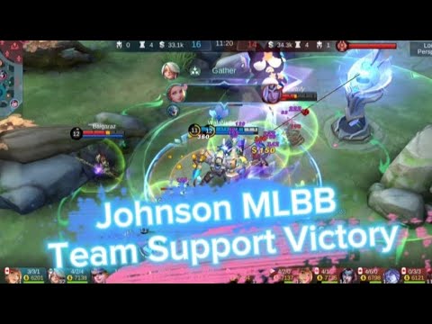 Johnson Gameplay - Mobile Legends MLBB Ranked - Team Support Victory ...