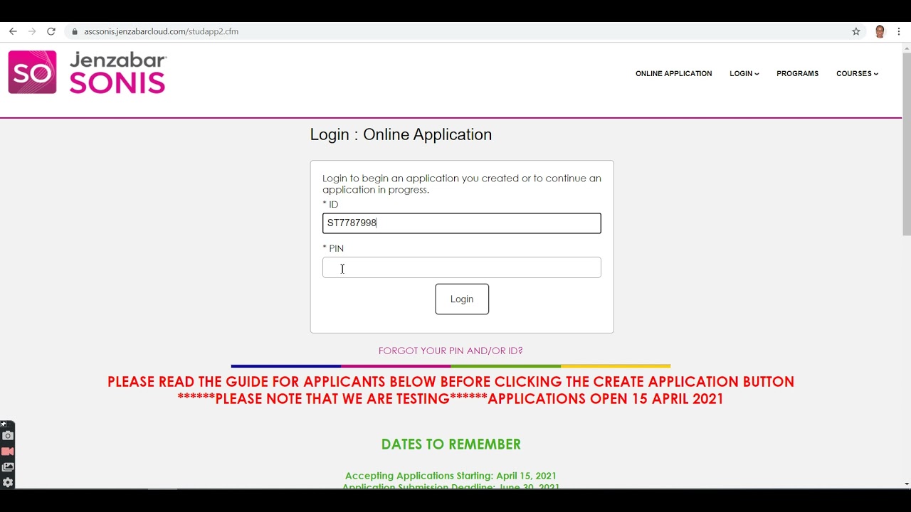 HOW TO Fill out online application form Video 1 12 Apr 2021 - YouTube