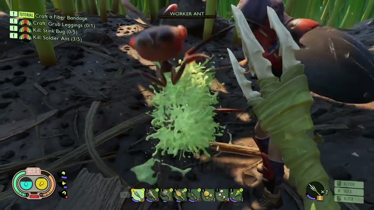 We Wanted the Achievement for 10 Perfect Blocks in a Row (Grounded ...