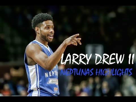 Larry Drew II - Neptunas Highlights 2016-17 - YouTube