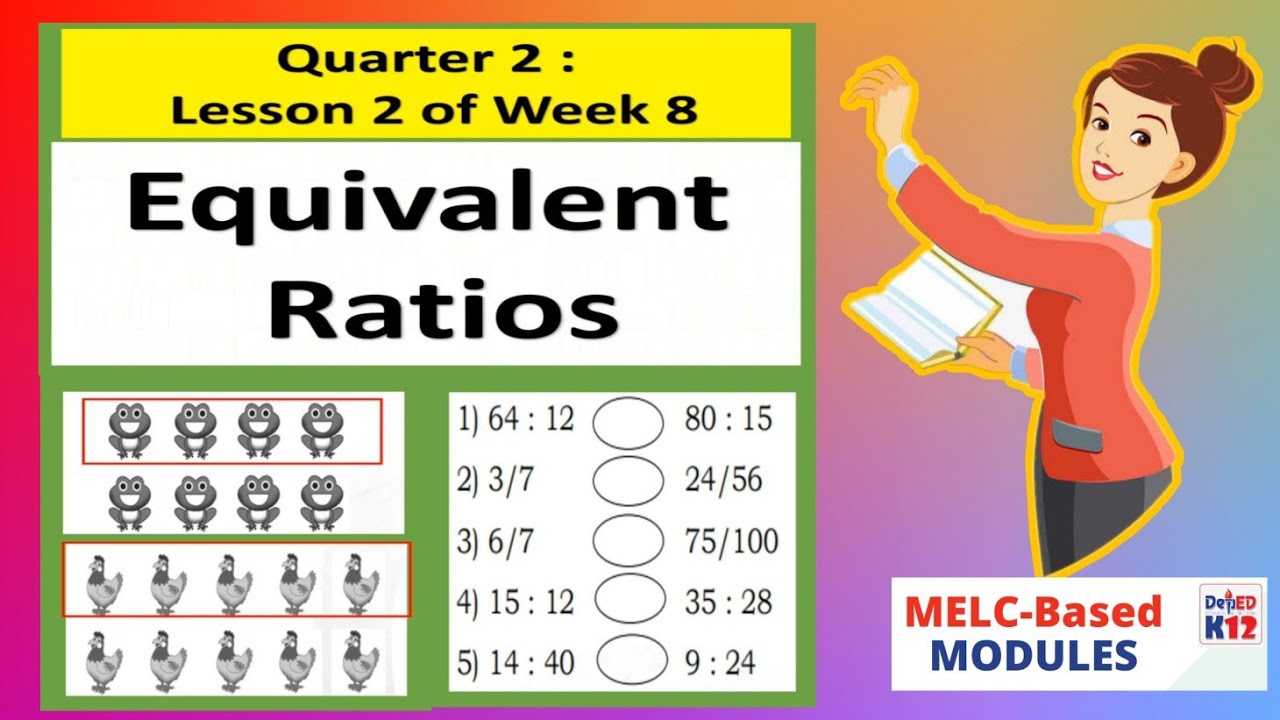 Equivalent Ratios | Quarter 2 Week 8 | Lesson 2 of 3 | Grade 5 Math ...