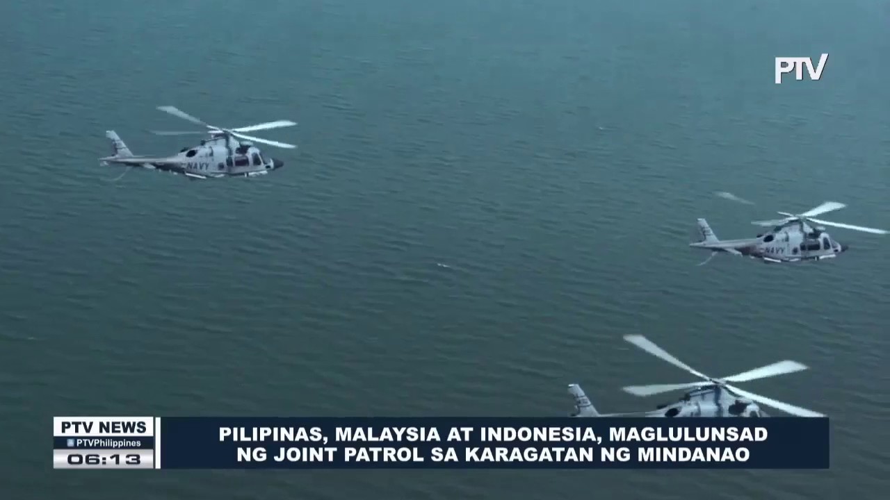 Pilipinas, Malaysia at Indonesia, maglulunsad ng joint patrol sa ...