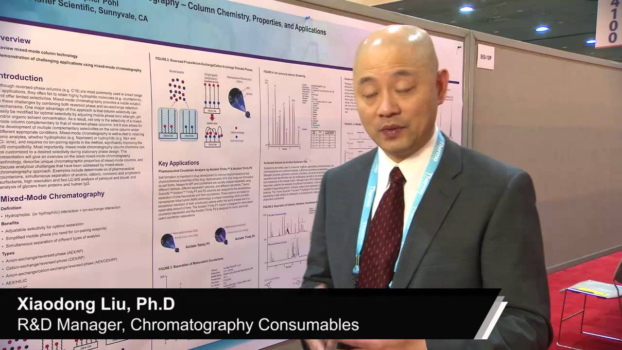 Pittcon 2015 Poster Overview: Exploring Mixed Mode Chromatography - YouTube