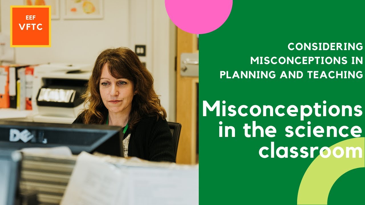 Why is it important to consider misconceptions in our planning and ...