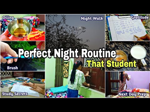 PROUDUCTIVE NIGHT ROUTINE/Secrets of Topper Students