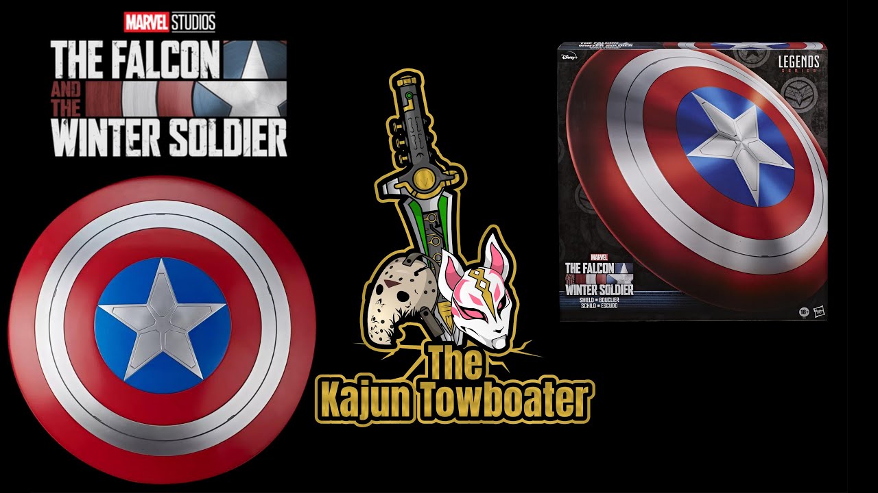 Marvel Legends The Falcon and The Winter Soldier Captain America Shield ...