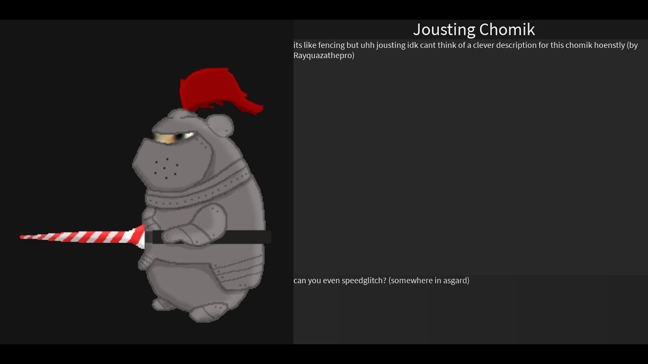 How to get Jousting Chomik - Find The Chomiks - YouTube