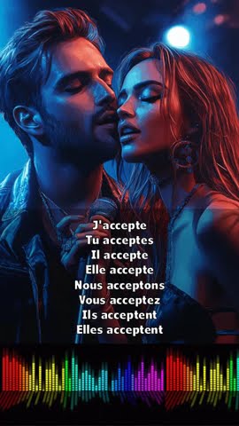 J'apprends le Québécois ♪♪ I Conjugaison I ACCEPTER I Indicatif Présent ...