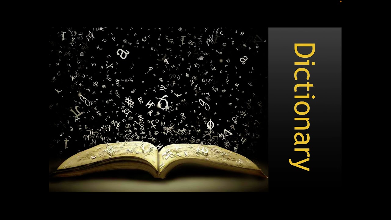 Parts of a Dictionary Entry - YouTube