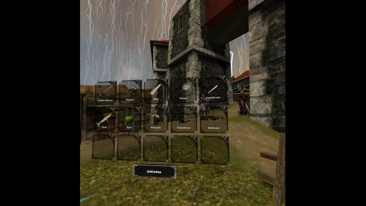 The Gothic VR project #064: Carrying items in my VR Inventory on Oculus ...