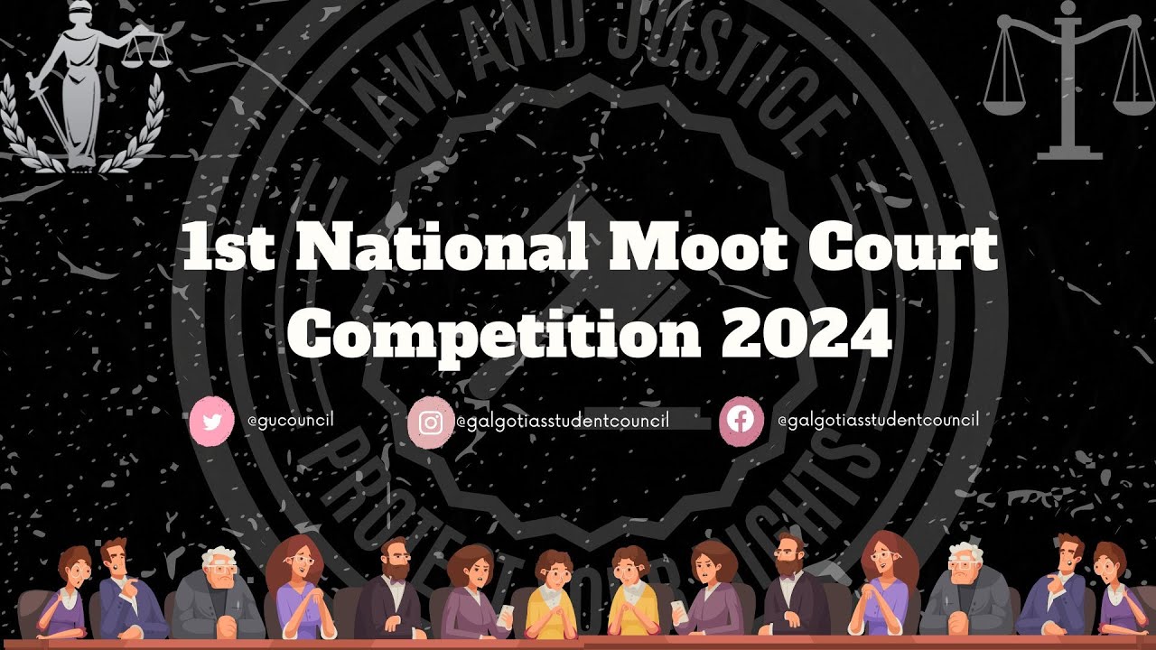 Smt. SHAKUNTALA DEVI 1st NATIONAL MOOT COURT COMPETITION 2024 - YouTube