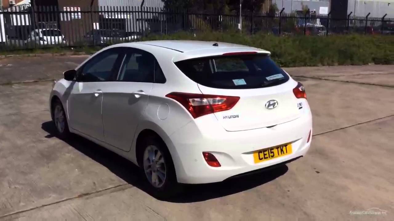 HYUNDAI I30 ACTIVE CRDI WHITE 2015 - YouTube