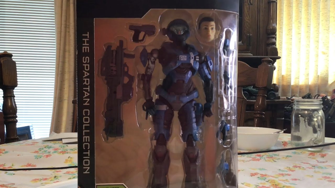 Halo spartan collection kat figure - YouTube