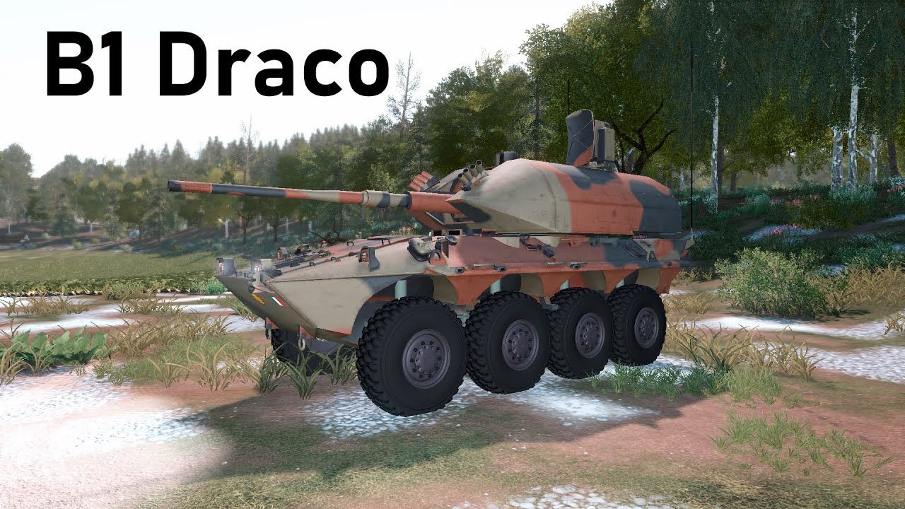 Italian Army Tank Destroyer B1 Draco #FS19 - YouTube