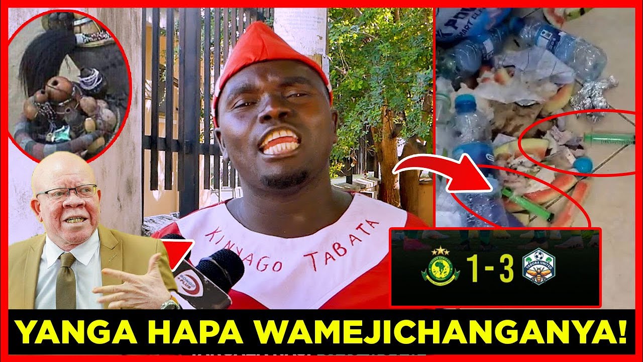 KINYAGO WA SIMBA: AWAUMBUA YANGA KUTUMIA SINDANO VYUMBANI "WAMEFUKUZWA ...