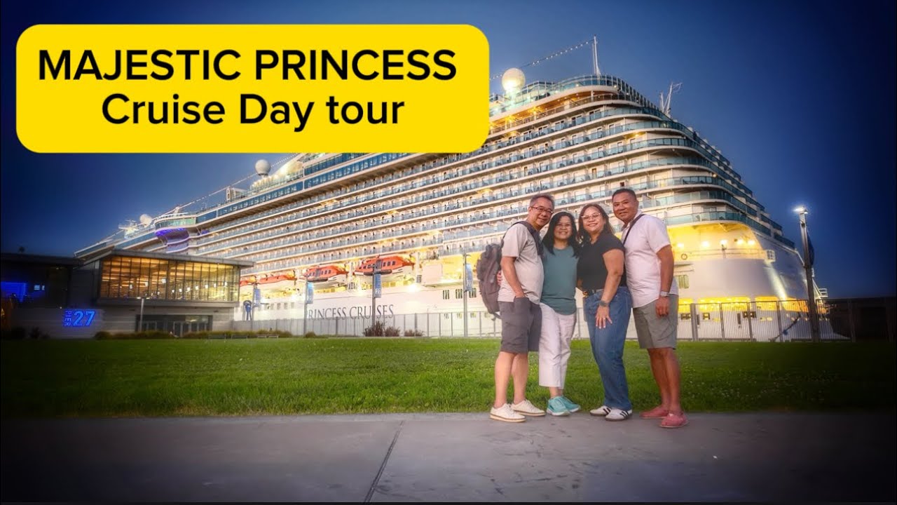 OUR DAY TOUR @ MAJESTIC PRINCESS | Another PRINCESS CRUISES line - YouTube