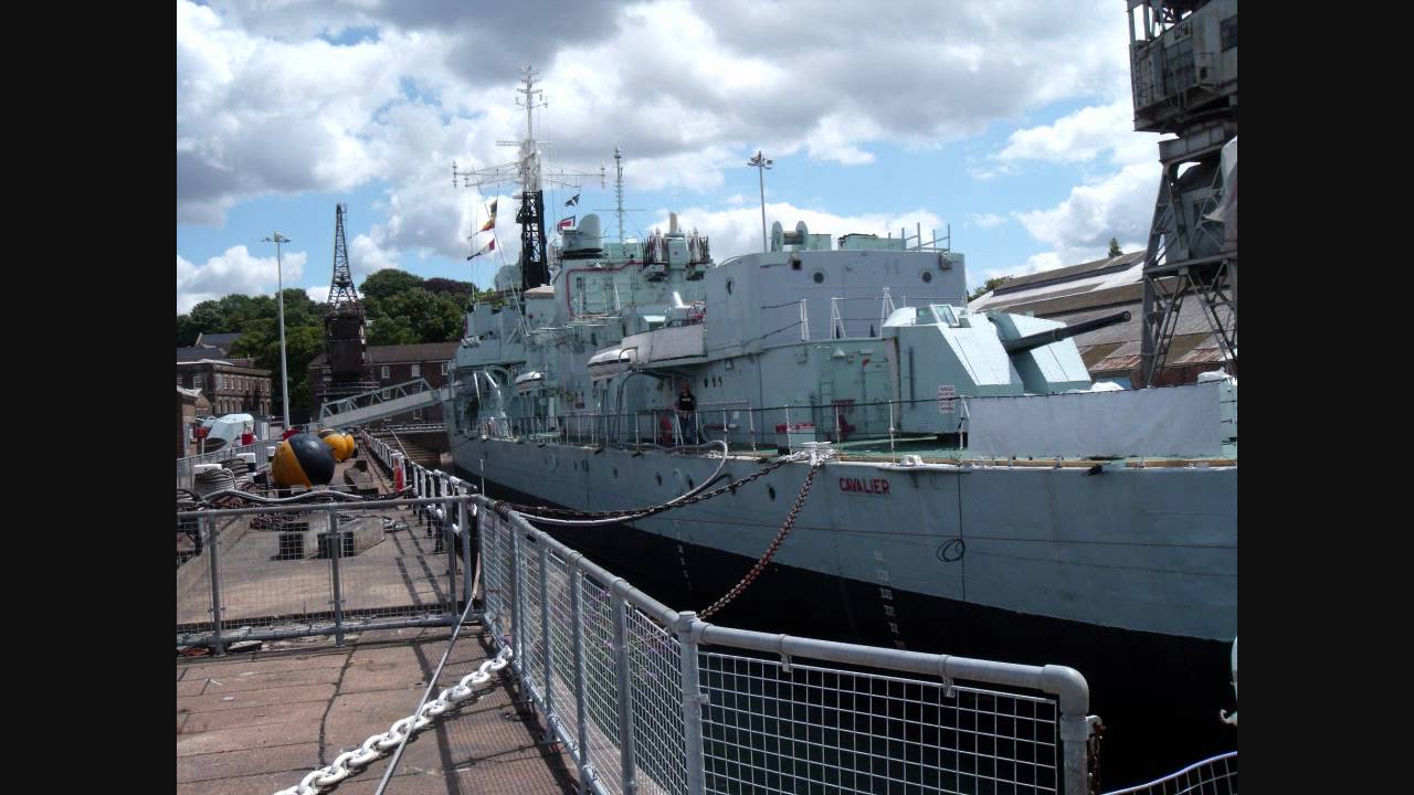 Hms Cavalier last RN Destroyer - YouTube