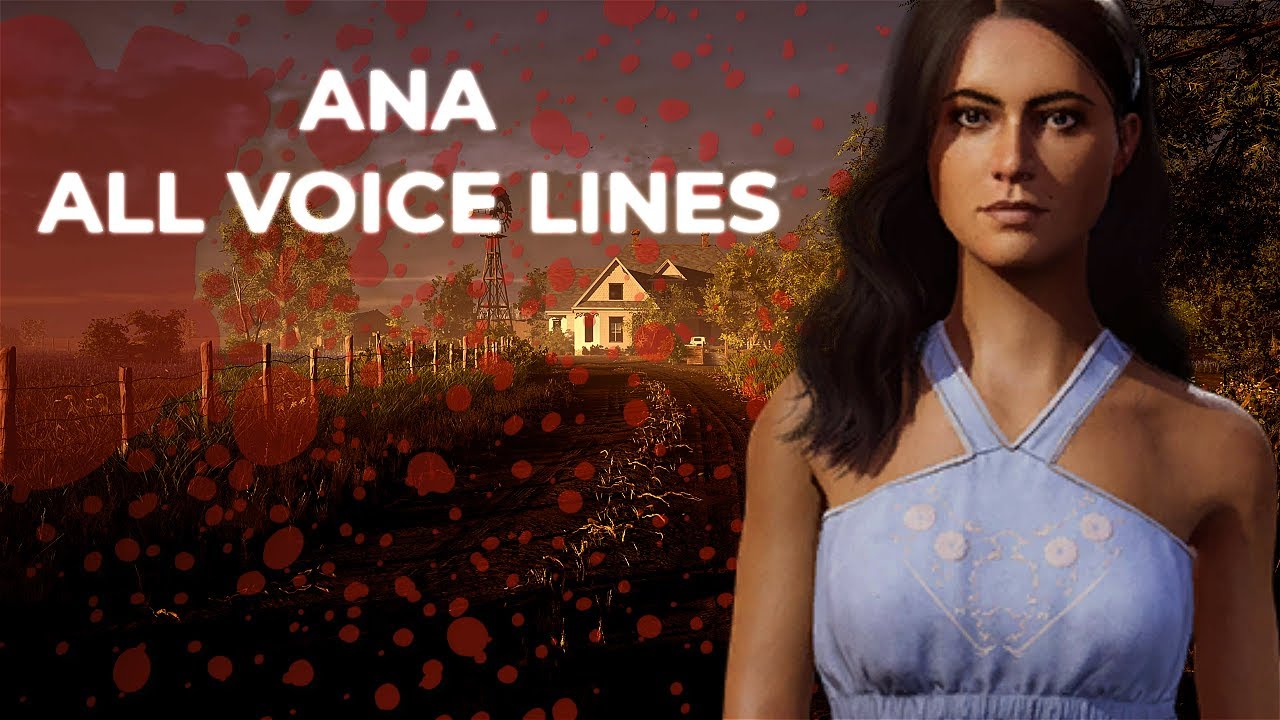 Texas Chain Saw Massacre Game - Ana All Voice Lines - YouTube