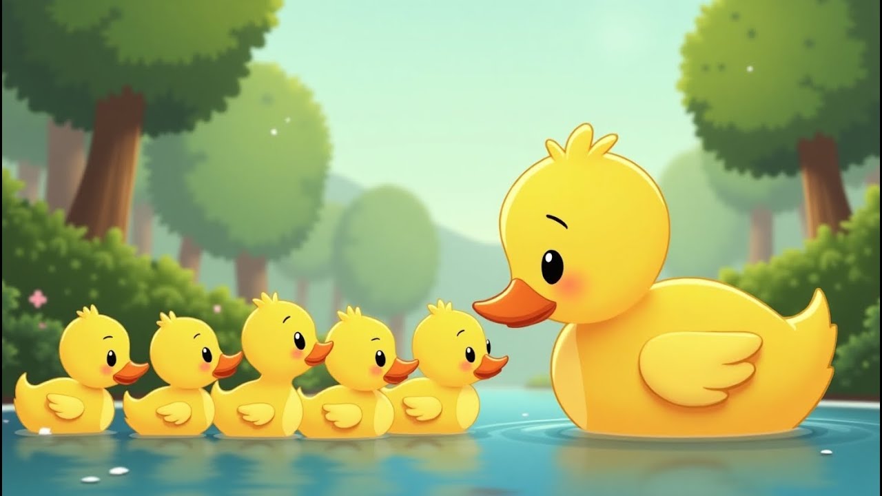 Quack, Quack, Waddle, Waddle! Fun Duck Song for Kids - YouTube