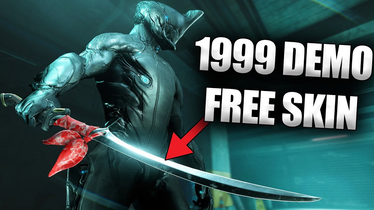 Warframe 1999 Demo Free Protokol Longsword Skin This Week! Play As ...