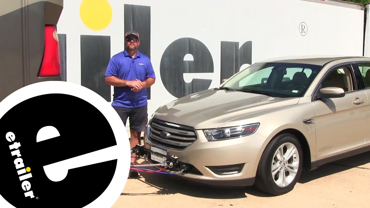 etrailer | Best 2014 Ford Taurus Flat Tow Setup Options - YouTube