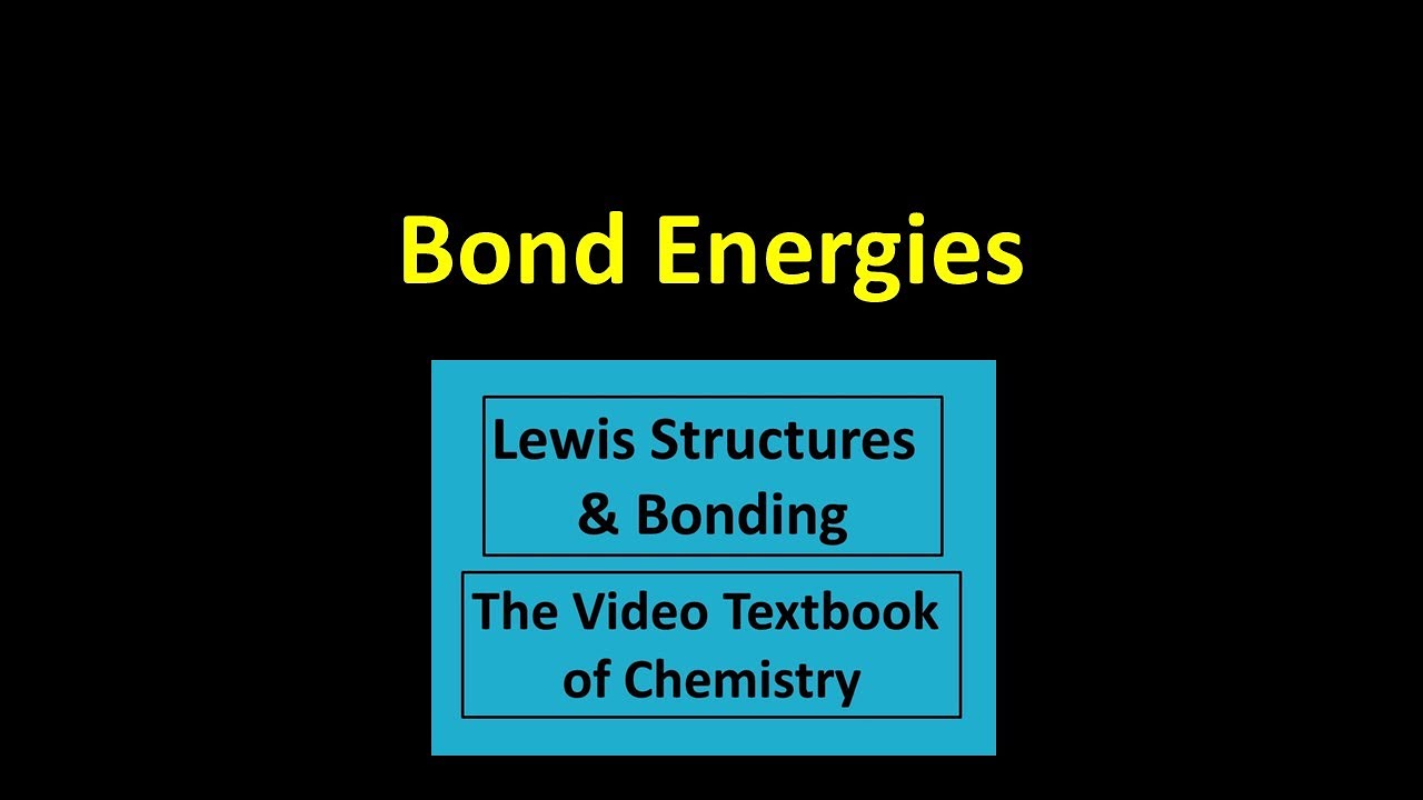 Bond Energies - YouTube