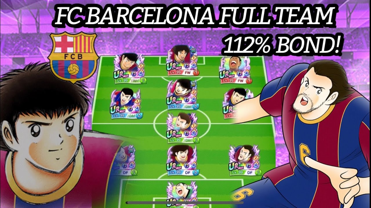 FINALLY FULL TEAM BARCELONA WITH 112% BOND VS NEXT DREAM TEAM! CAPTAIN ...