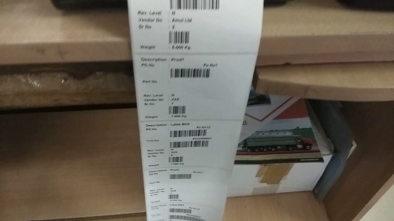 Weighing Scale Barcode Label Printing Software - 2 - YouTube