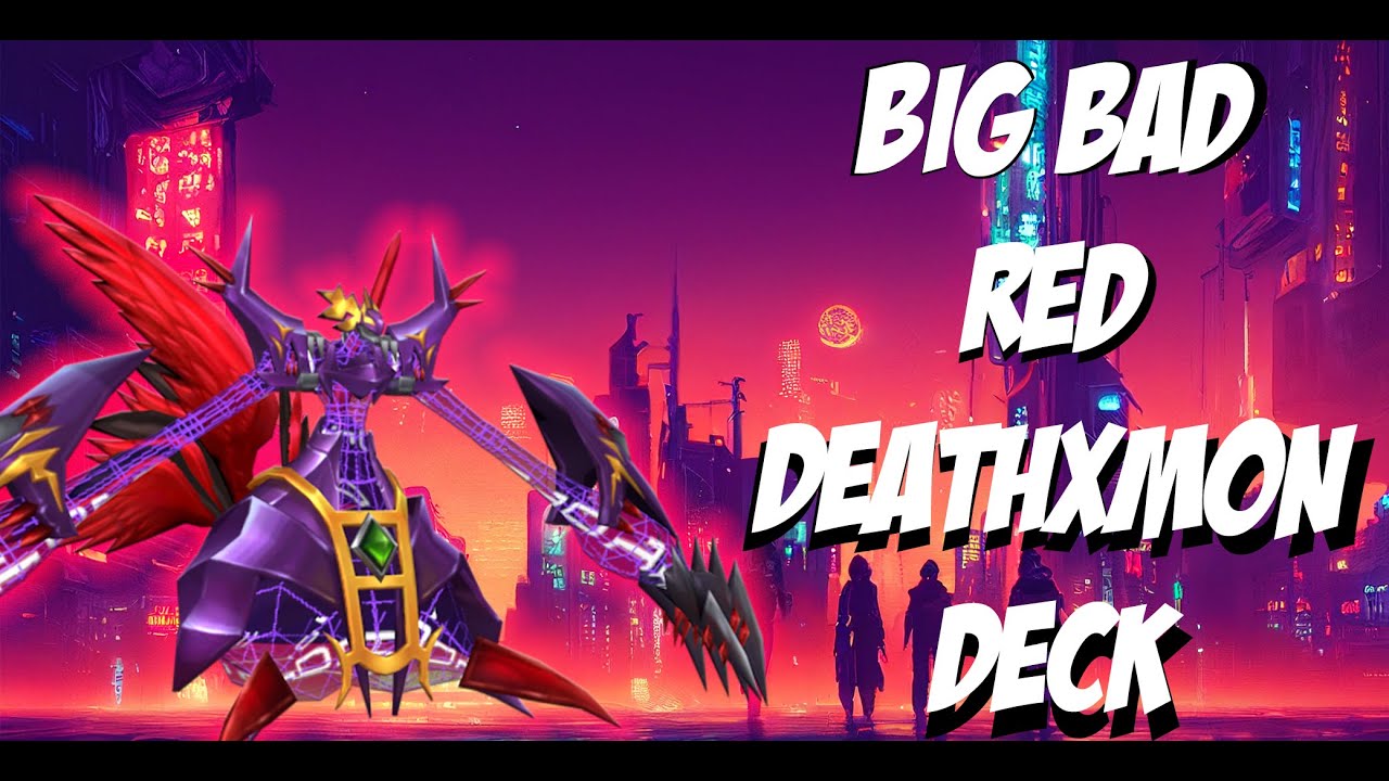 The Meta Villain! Red Turbo Deathxmon Deck Profile! - YouTube