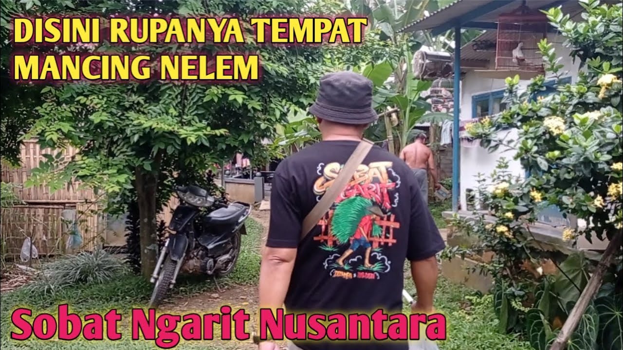 Disini Rupanya Orang Mancing ikan nelem.#KeluargaSobatNgaritNusantara ...