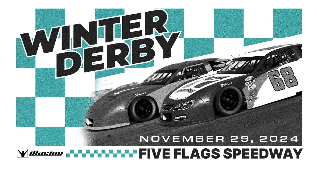 2024 iRacing Winter Derby | Five Flags Speedway - YouTube