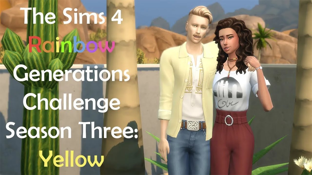 The Sims 4 Rainbow Generation Challenge Season Three: Yellow (Part 12 ...