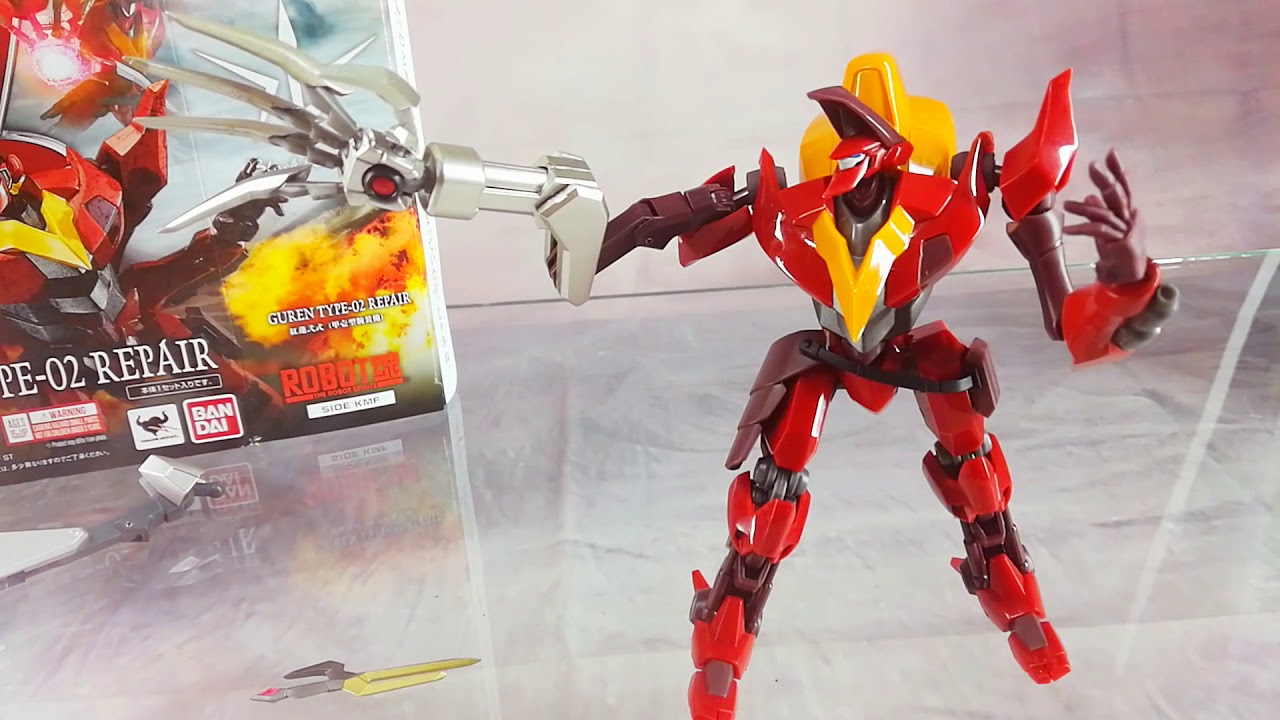 Bandai Tamashii Robot Spirits Code Geass Lancelot Air Cavalry + Guren ...