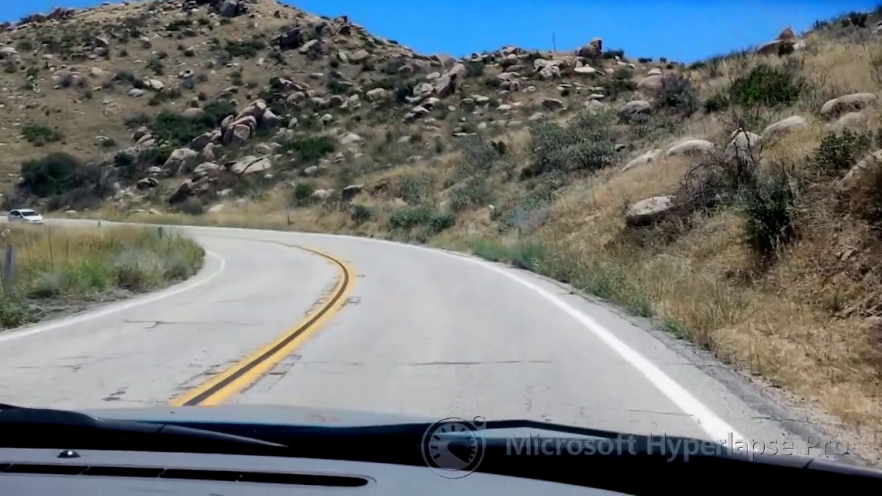 Highway 243 Banning to Idyllwild, California - YouTube