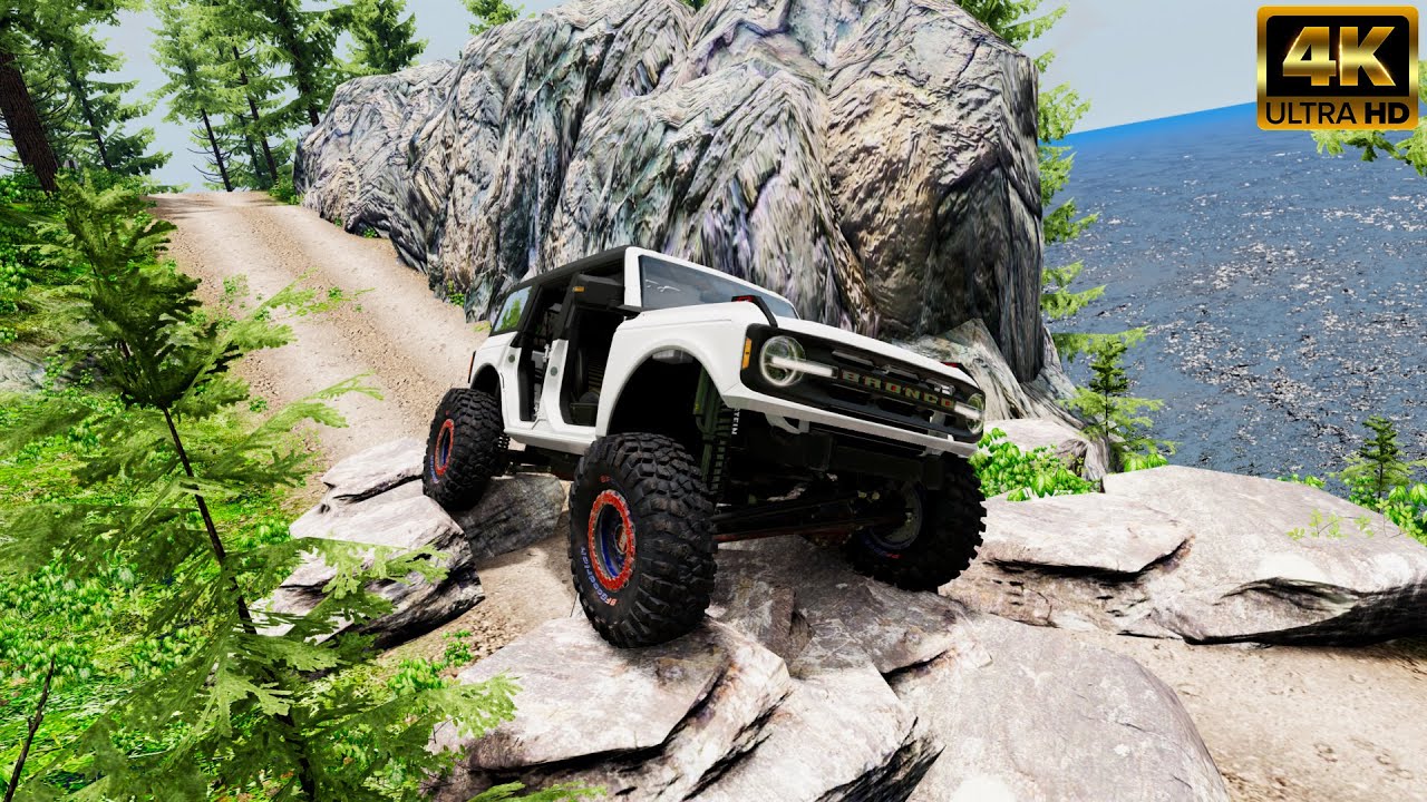 Extreme Offroading in a FORD BRONCO 2021 - BeamNG.Drive | Logitech G29 ...