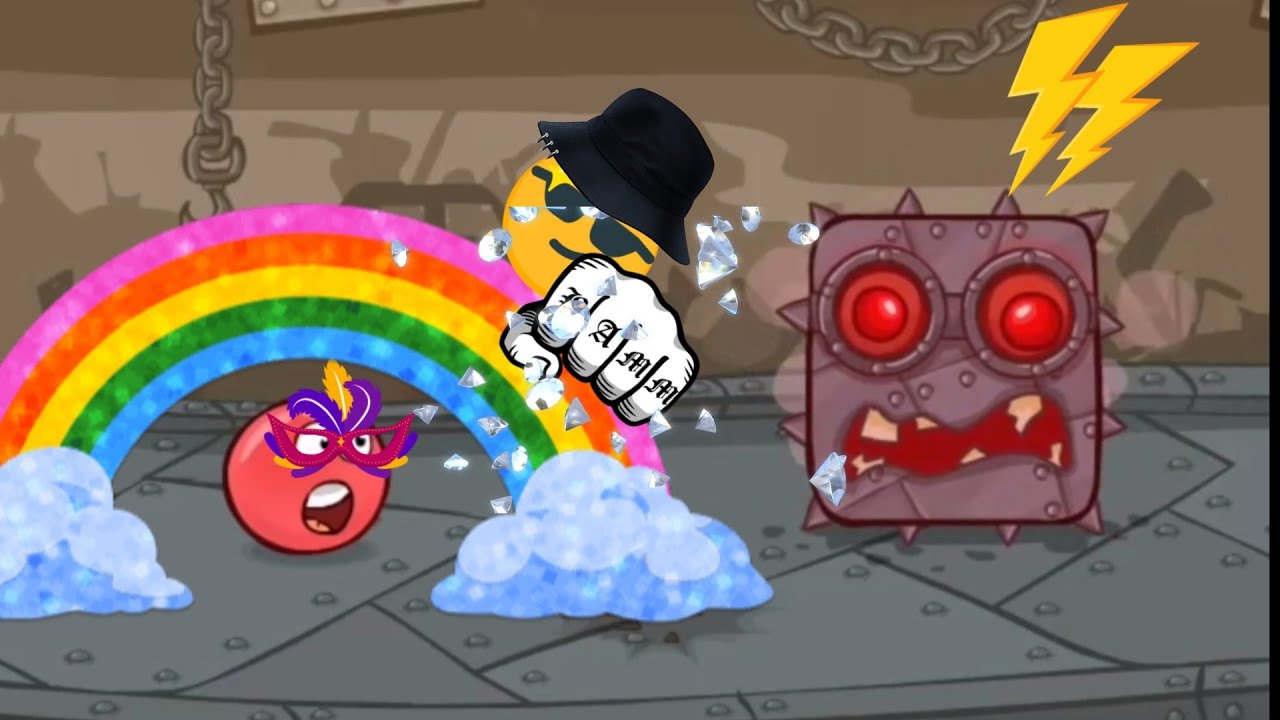 Red Ball 4 Box Factory all levels ( No Damage) + Boss Gameplay - YouTube