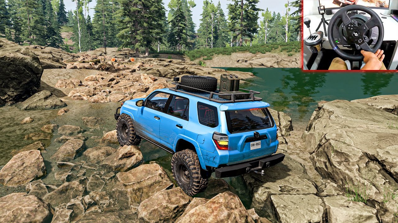 YENİ OFF-ROAD HARİTASI EFSANE / BeamNG.drive / Diy steering wheel set ...