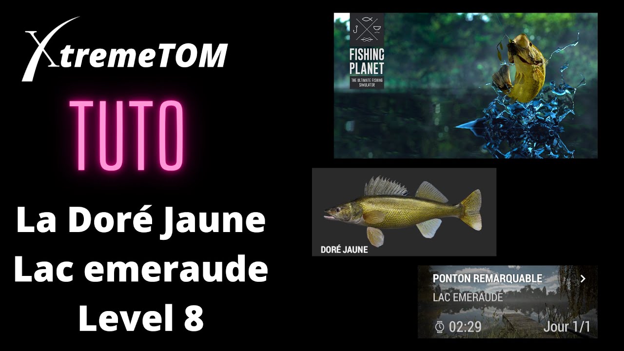 Fishing Planet La doré jaune a Emeraude - YouTube
