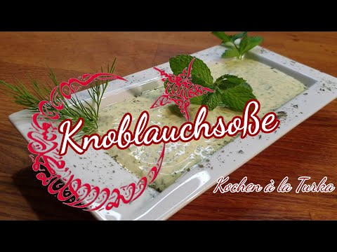Knoblauchsoße Döner/Dürüm/Wrap/Dip I Sarimsak Sos