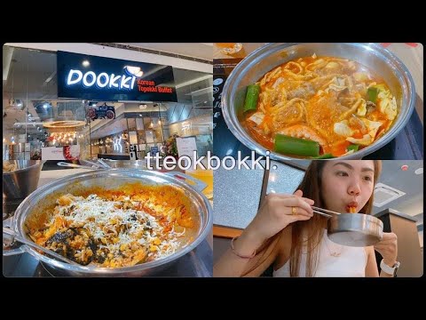 Trying the first ever Dookki Korean Topokki Buffet in the Philippines ...