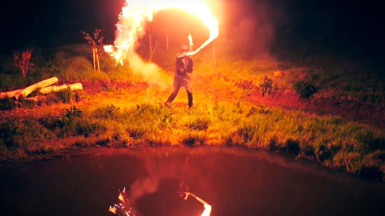 Irish Solo Fire Performer - Fire Performance Show - YouTube