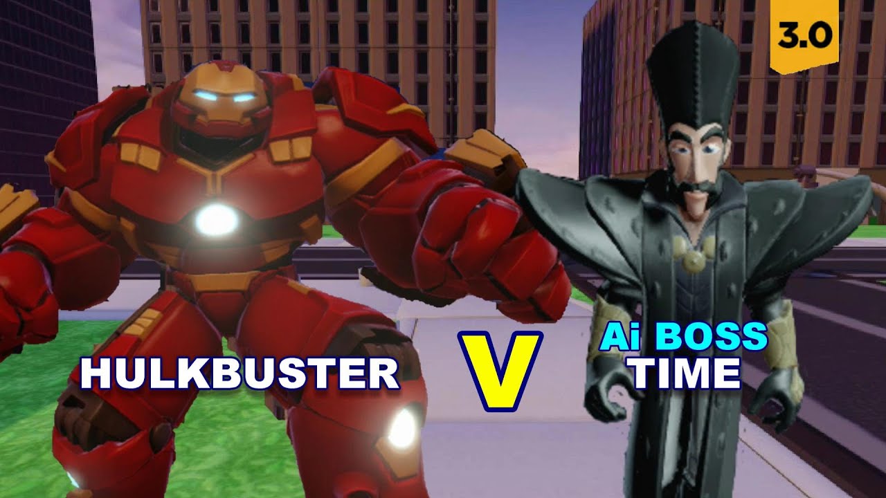 Disney Infinity 3.0 Hulkbuster v Ai Boss Time 'Extreme' - YouTube