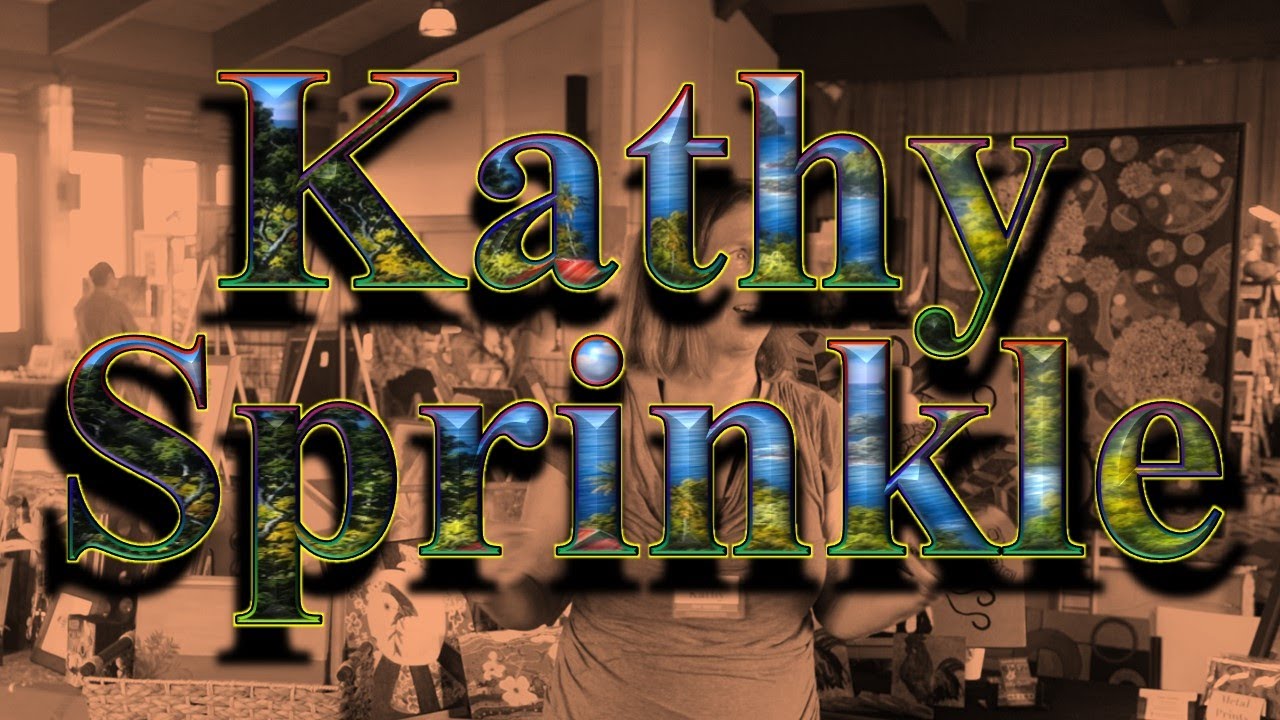 Meet Kathy Sprinkle at The Big Island Art Fair October 2022 - YouTube