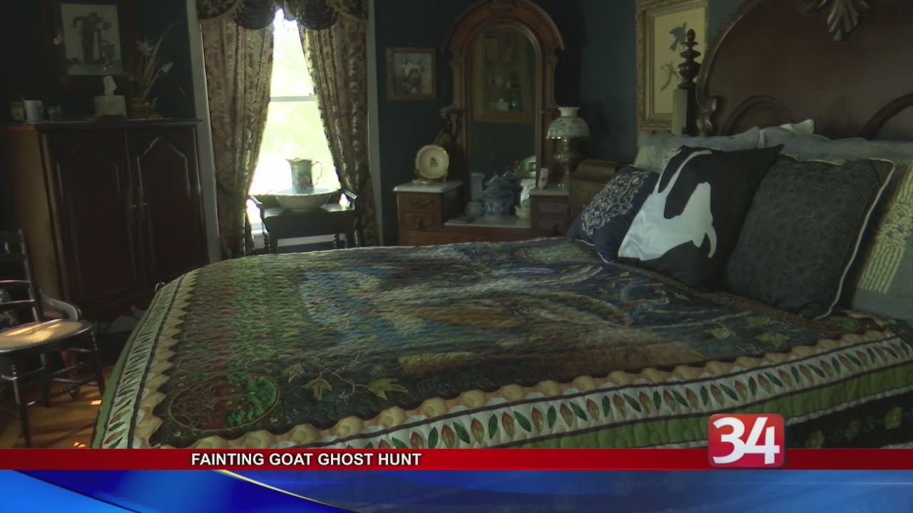 Ghost hunting team investigates the Fainting Goat Inn - YouTube