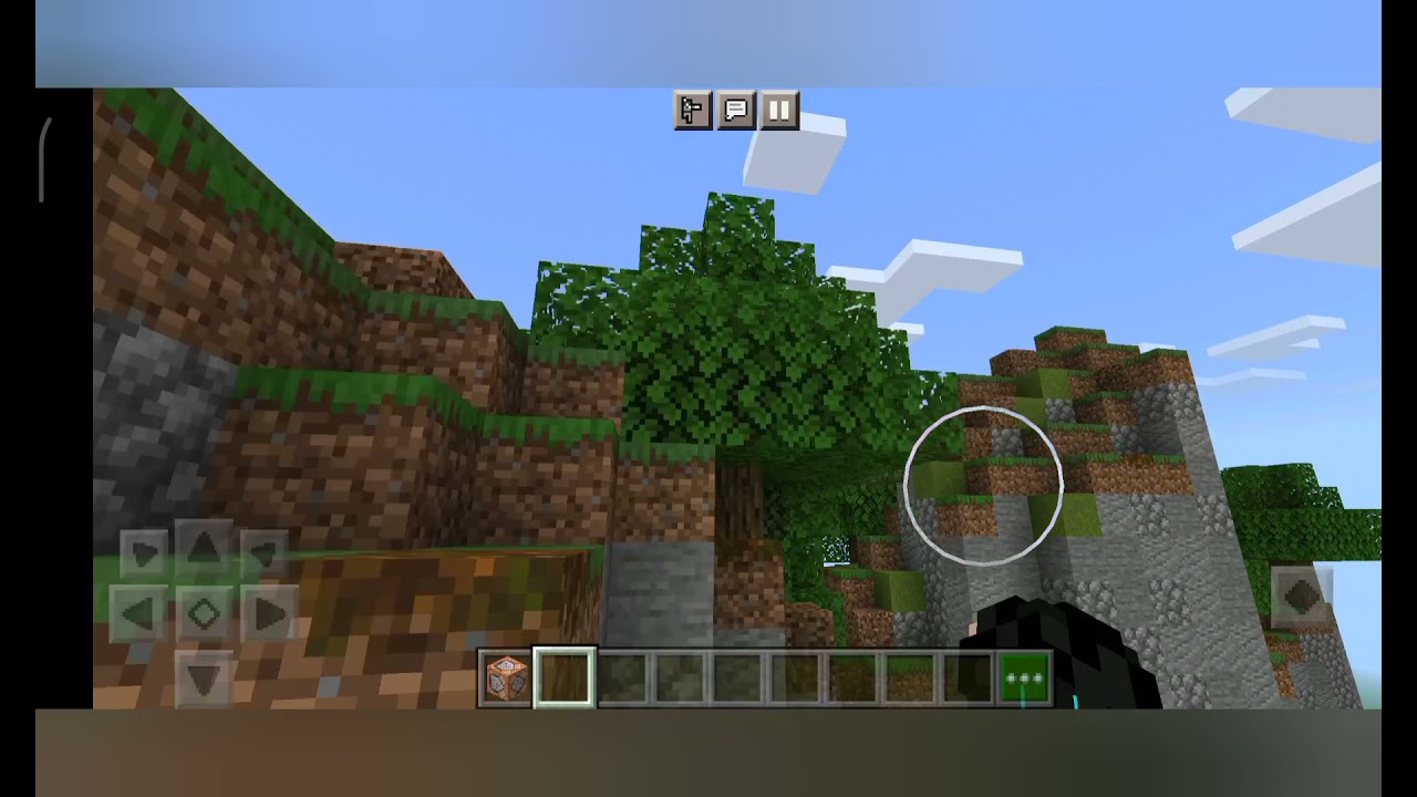 How to put blocks while walking or runing in minecraft 🤔🤔 - YouTube